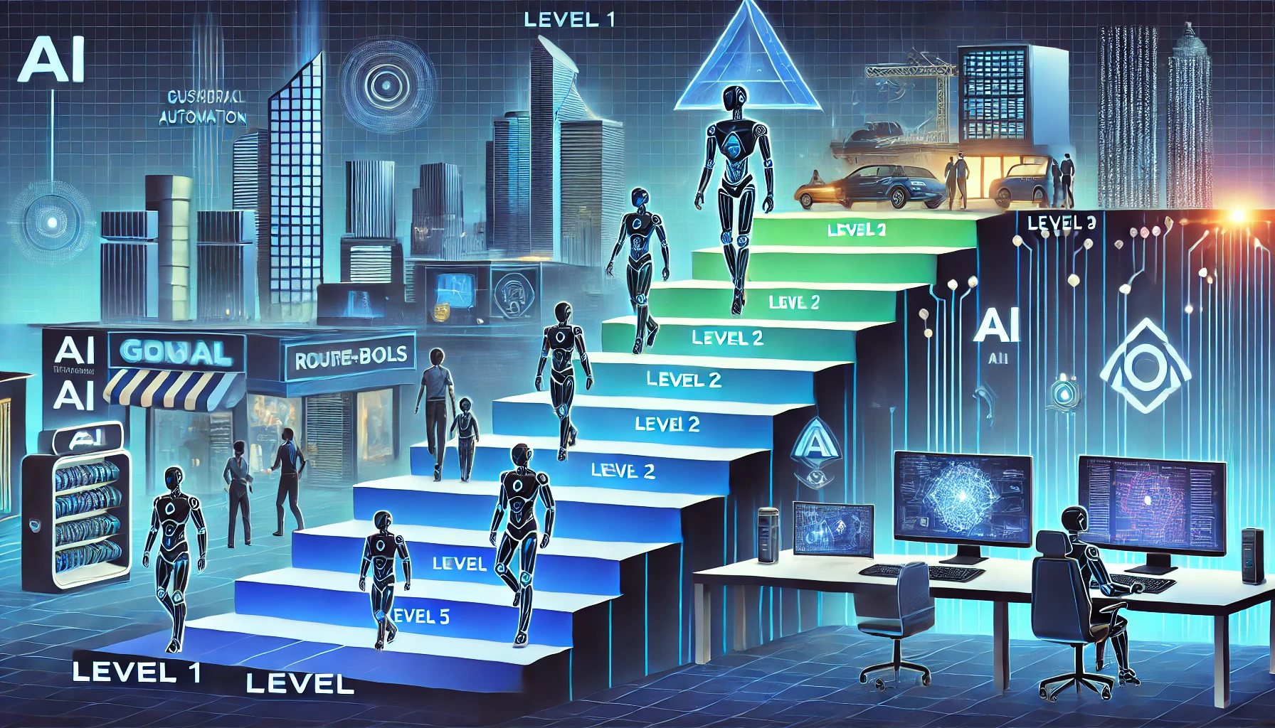 5 Levels of AI Automation - How much power are you willing to give away ...